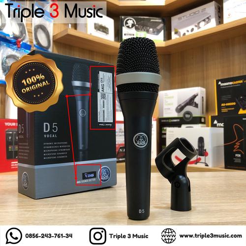 Jual AKG D5 ORIGINAL Mic dynamic - Kota Bandung - triple3music | Tokopedia