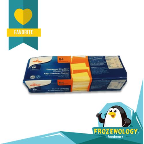 Jual Anchor Keju Cheddar Slice Red Cheese Slices Lembar Quick Melt ...