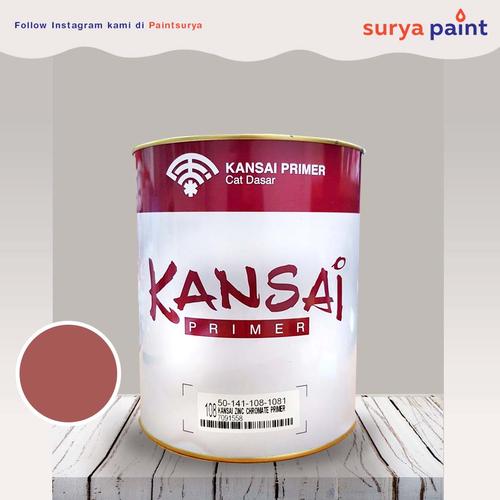 Jual Kansai Zinc Chromate 008 Red Oxide Primer Cat Dasar Besi Anti ...
