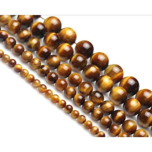 Jual Batu Natural Tiger Eye Super Bahan Butiran Gelang Tasbih Kalung ...
