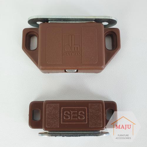 Jual Magnet Kayu Cokelat Putih Besar Kecil (Magnit Kotak Pintu, Lemari ...