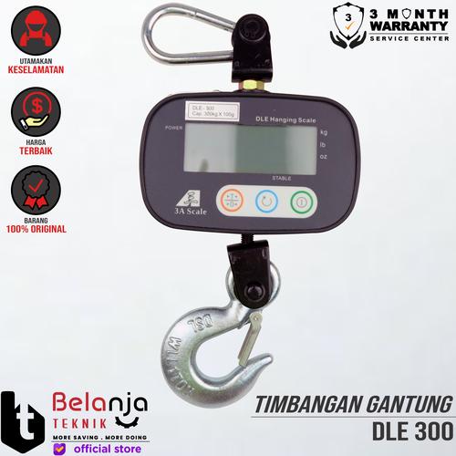 Promo Alat Ukur - Timbangan Gantung Digital DLE 300 Cicil 0% 3x - Kota ...