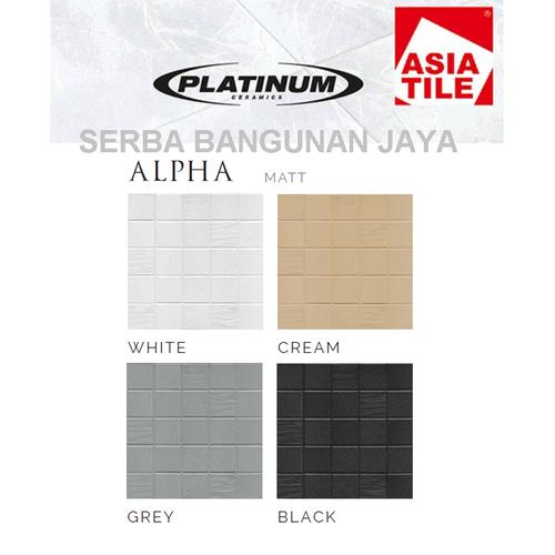 Jual ASIA TILE ALPHA SERIES KW A 25 X 25 / KERAMIK MATT - Kota Bandung ...