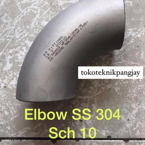 Jual elbow knei las sch10 ss304 2 inch sus ss 304 keni sch 10 Lbow knee ...