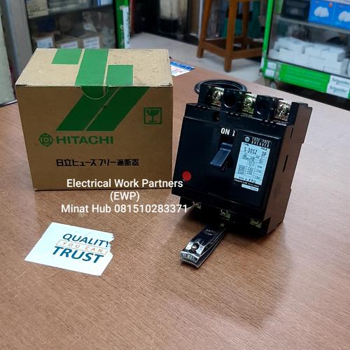 Jual PROMO !! MCCB / NFB HITACHI 3P 5A FUSE FREE BREAKER JADUL ...
