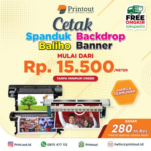 Jual BANNER UKURAN 6X1 METER - Jakarta Selatan - printout | Tokopedia