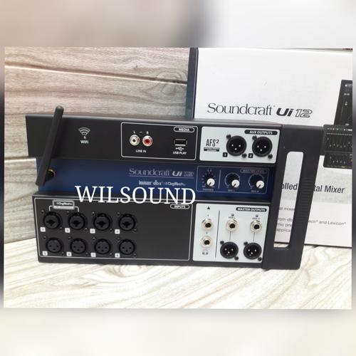Jual MIXER AUDIO SOUNDCRAFT UI12 UI 12 ORIGINAL Garansi resmi - Jakarta ...