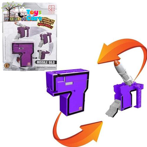 Jual TRANSFORMERS POCKET MORPHERS NUMBER 7 - ORIGINAL MISSILE SILO UNGU ...