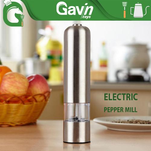 Jual Penggiling Lada Elektrik Pepper Mill Grinder Merica Bumbu ...