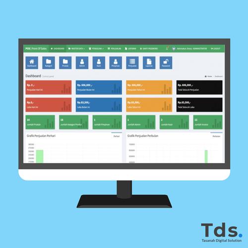 Jual SOURCE CODE SISTEM INFORMASI PENJUALAN (POS) PHP MYSQLi DAN AJAX ...