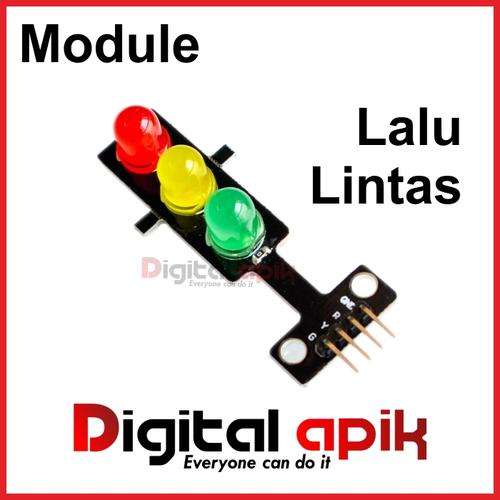 Jual Module Lalu Lintas Traffic Light 3 Warna Arduino Lampu LED 5V 8mm ...