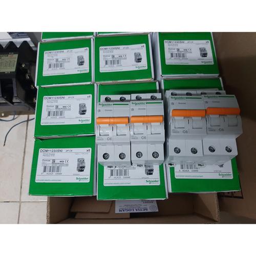 Jual MCB 2p 6A,16A 4,5KA domae 11230SNI schneider original - Kab. Bogor - sigma listrik | Tokopedia