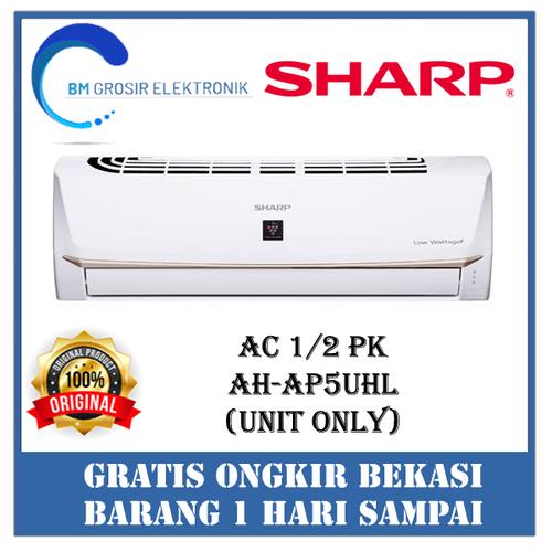 Jual SHARP AC AH AP 5 UHL / AH-AP5UHL – 1/2 PK (UNIT ONLY) - Kota ...