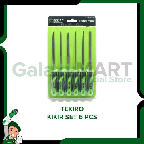 Jual TEKIRO Files Set / Kikir Set 5,5 Inch 6 Pcs GT-FS1847 - Jakarta ...