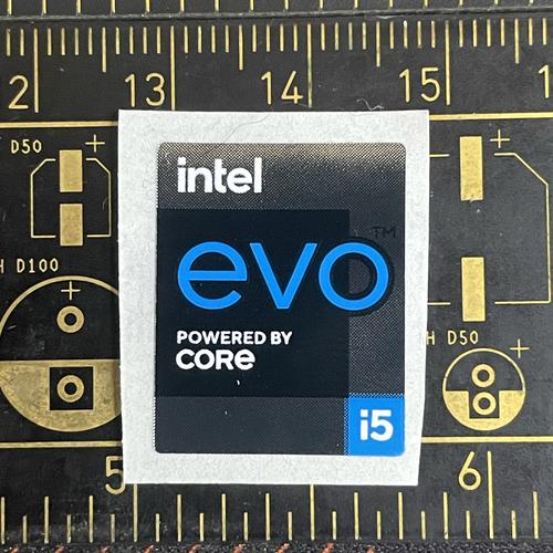 Jual Sticker stiker logo intel Core i5 EVO 11th gen ori - Kota ...