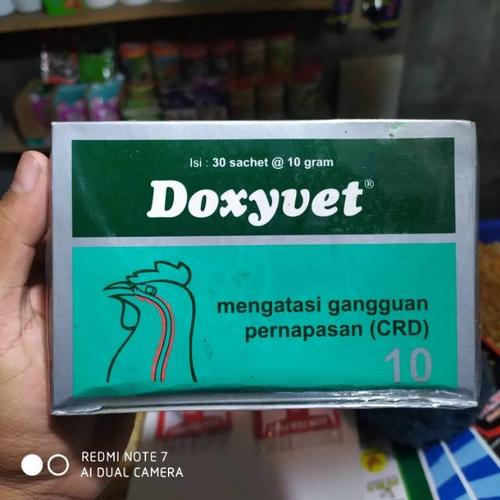 Jual DOXYVET 10 GR HARGA PER 30 SACHET (ANTIBIOTIK UNTUK INFEKSI ...