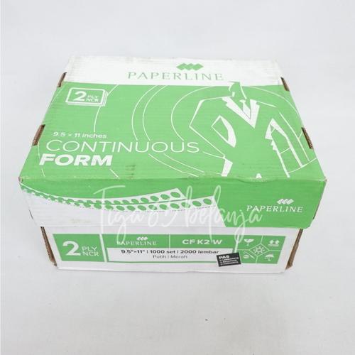 Jual CONTINUOUS FORM 2ply | Kertas Komputer Paperline 9.5 x 11 CF K2 W ...