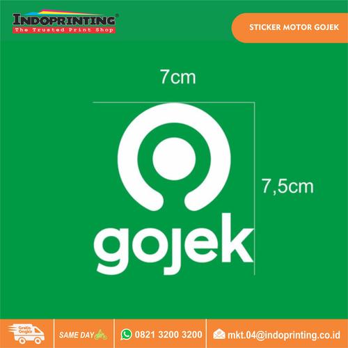 Jual CUTTING STICKER LOGO GOJEK / STICKER HELM / STICKER SKOTLET ...