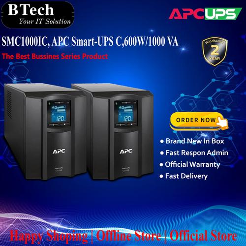 Jual SMC1000IC, APC Smart-UPS C,600W1000 VA - Jakarta Pusat - BESTechno88 | Tokopedia