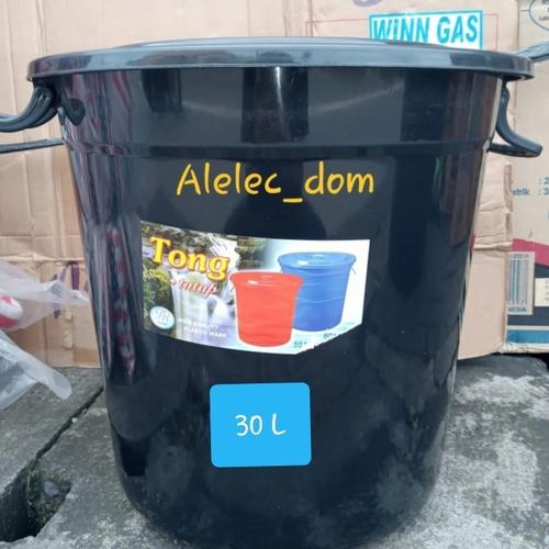Jual Ember Hitam 30L 40L + tutup / Timba Hitam - 40L - Kota Denpasar ...