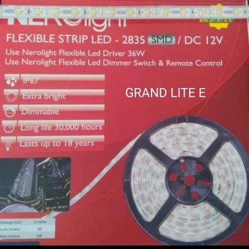 Jual NERO LED STRIP FLEXIBLE STRIP LAMPU DROP 2835 SMD 12V WARM WHITE ...