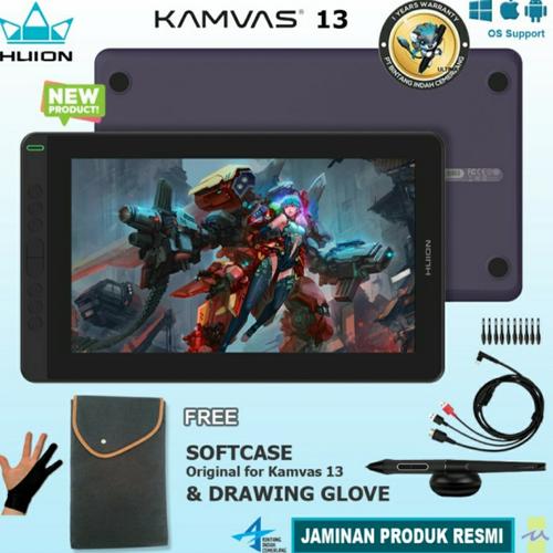 Jual Huion KAMVAS 13 GS 1331 Graphics Drawing Monitor Tilt Function Ba - Kota Tangerang Selatan ...