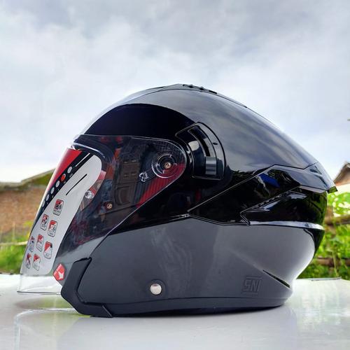 Jual Helm KYT NFJ Solid Black Metalic - Kab. Malang - gphelmet | Tokopedia