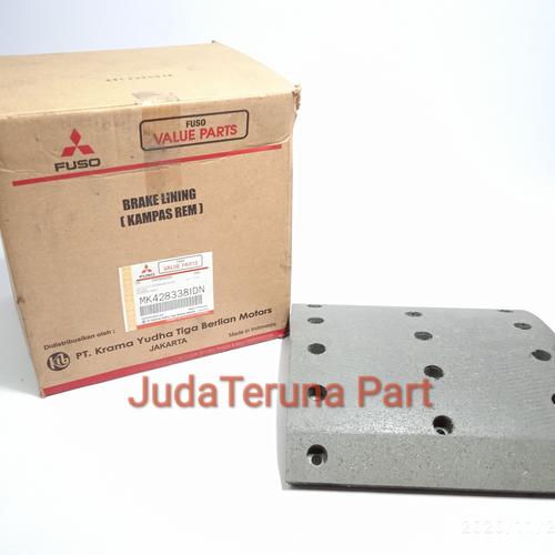 Jual Lining Kit RR Brake Shoe / Kampas rem Fuso Fighter FN62F ...