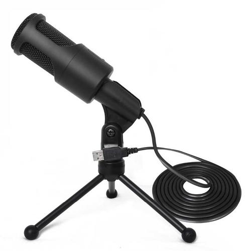 Jual Mic Microphone PC LAPTOP Colokan USB + Tripod Dudukan Mic ...