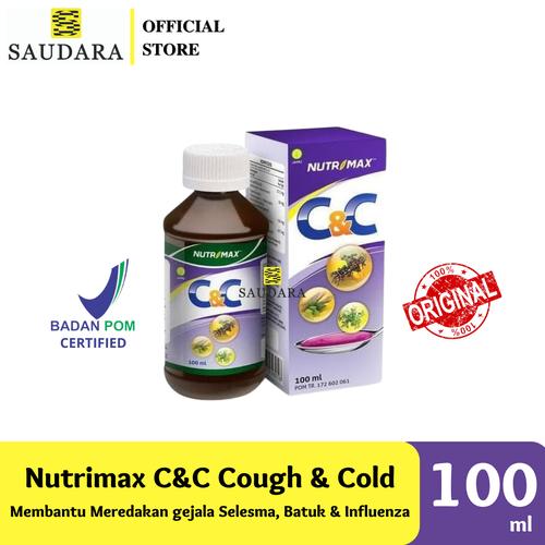 Jual Nutrimax C&C Cough & Cold 100 Ml - Nutrimax C & C Obat Batuk Pilek ...