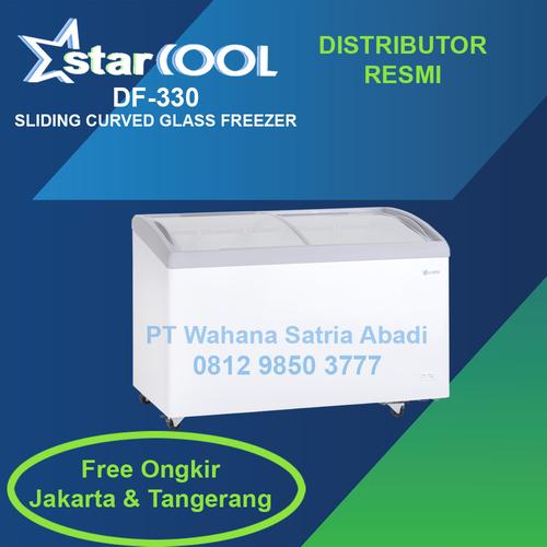 Jual STARCOOL DF-330 SLIDING CURVED GLASS FREEZER WITH LED & THERMOMETER - Kota Tangerang ...