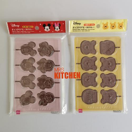 Jual CETAKAN COKLAT MICKEY MOUSE MINNIE POOH BEAR CHOCOLATE MOLD DAISO ...