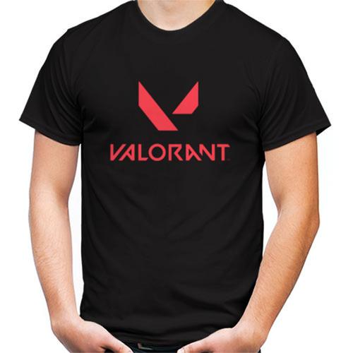 Jual Baju Kaos Distro Logo Valorant Game Custom Design - Putih, S - Kab ...
