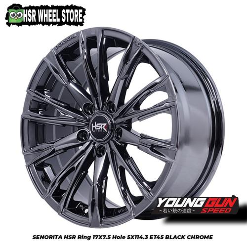Jual Velg Mobil R17 HSR SENORITA velg Ring 17 Hrv Ertiga Inova Xpander ...