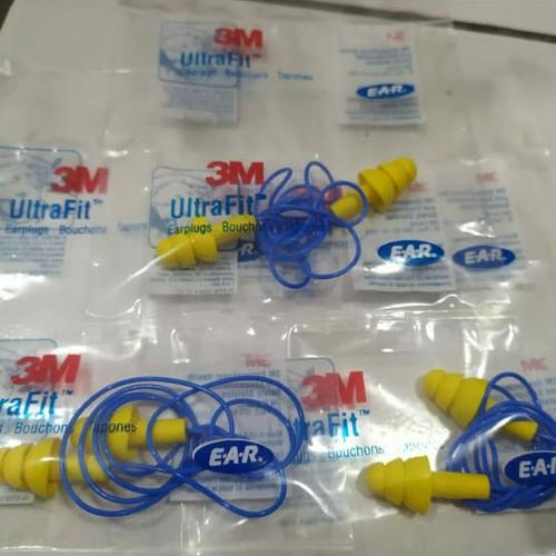 Jual 3M™ EarPlug Ultra Fit Biru Metal DetecTable/Sumbat Telinga ...