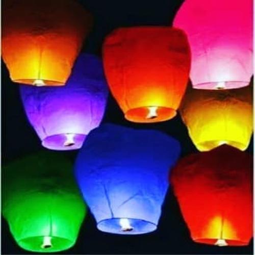 Jual LAMPION TERBANG LAMPION KERTAS TERBANG SKY LANTERN - DENGAN BUBBLE ...