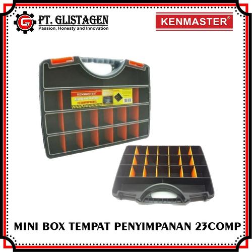 Jual Tool Box Mini With Handle 23 Compartments Koper Plastik Kotak Mur ...