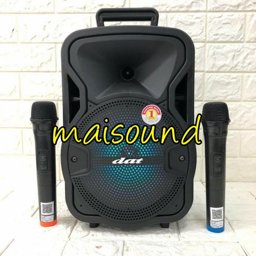Jual SPEAKER PORTABLE DAT 8 INCH DAT DT820 QD SPEAKER DAT DT 820 QD ORI ...