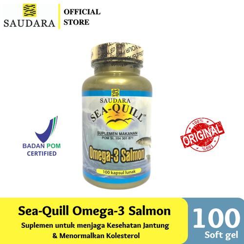 Jual SEA-QUILL OMEGA-3 SALMON 100'S | OMEGA 3 KOLESTEROL JANTUNG ...