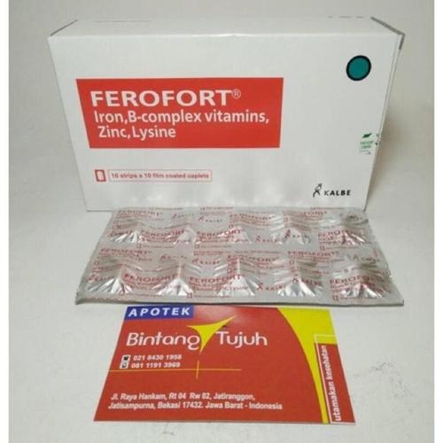 Jual Promo FEROFORT TABLET Murah - Jakarta Utara - wildan alfi | Tokopedia