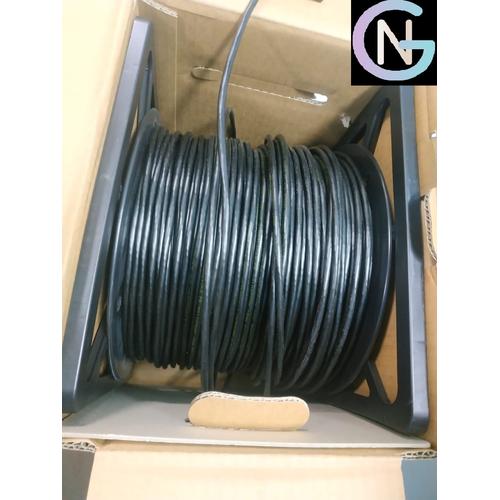 Jual Amp kabel UTP cat6 black / Kabel Lan Commscope cat 6 OUTDOOR BLACK ...