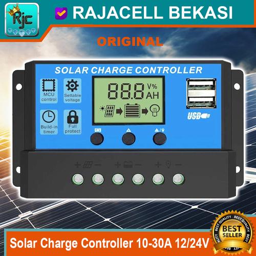 Jual Solar Charge Controller PWM Panel Surya Regulator Pengisian 12-24V ...