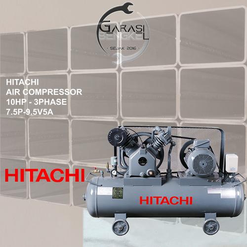 Jual Kompresor Angin Hitachi Air Compressor 10Hp 3 Phase 7.5P-9.5V5A ...