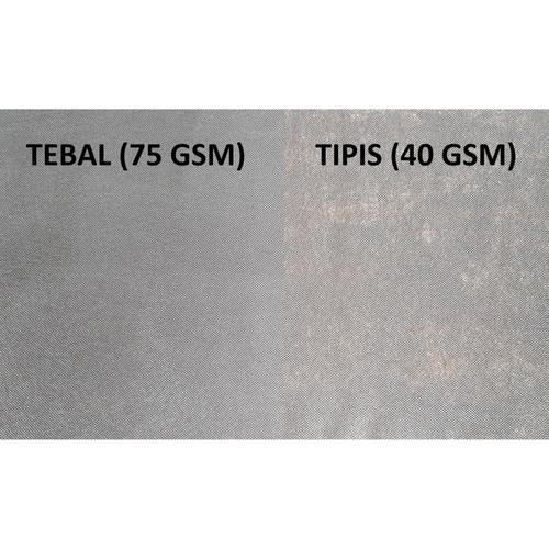 Jual Kain Furing Puring Spunbond Tipis 40 GSM, Ukuran 160 cm Hitam ...