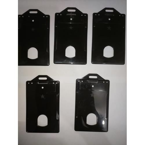 Jual Tempat Casing ID Card/Frame ID Card/Name Tag ID Card - Hitam ...