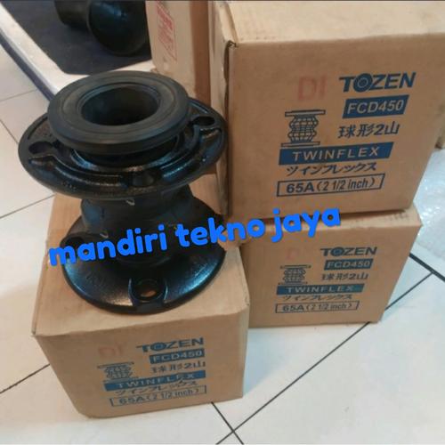 Jual Flexible Tozen 4"inch / Flexibel Rubber Joint JIS 10K (Twin flex ...