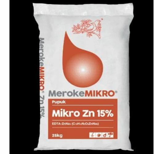 Jual PUPUK MEROKE MIKRO ZN 15 %EDTA KEMASAN ORIGINAL PABRIK 500 GRAM ...