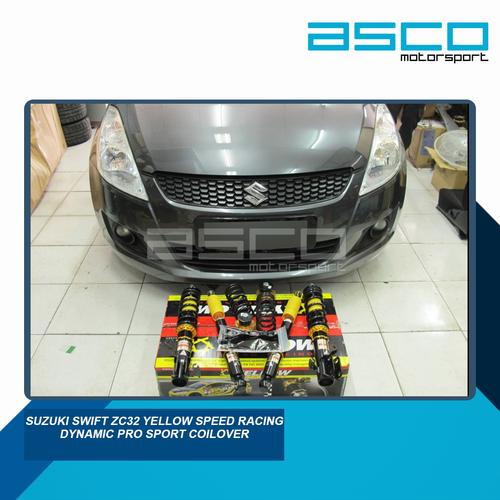 Jual Suzuki Swift ZC32 Yellow Speed Racing Dynamic Pro Sport Coilover ...