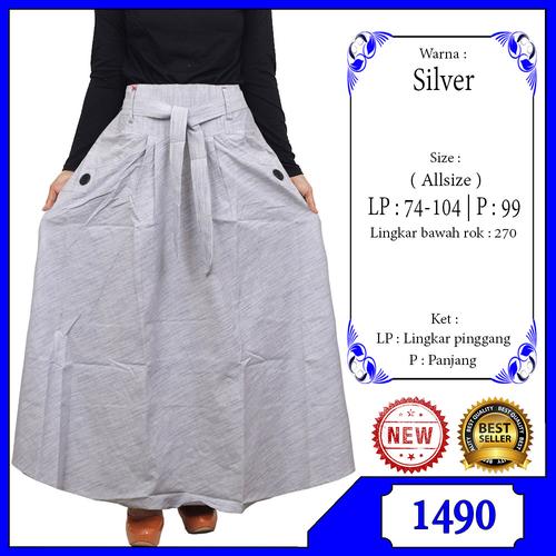 Jual Rok Panjang Wanita Bahan Katun Oxford Rok Lebar - Kota Depok ...