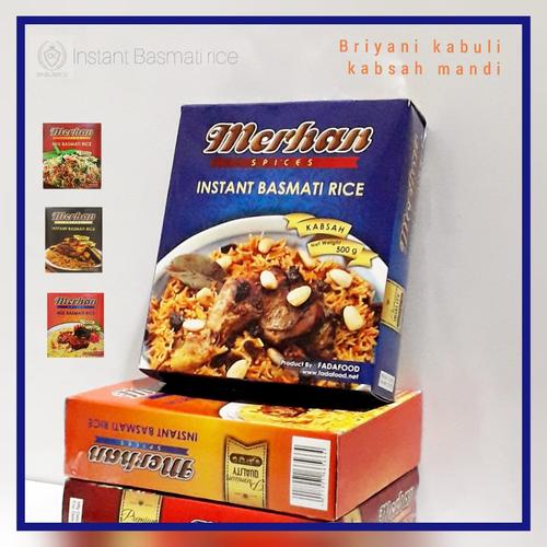 Jual Beras Basmati instant + bumbu Merhan 500gram - biryani - Jakarta ...